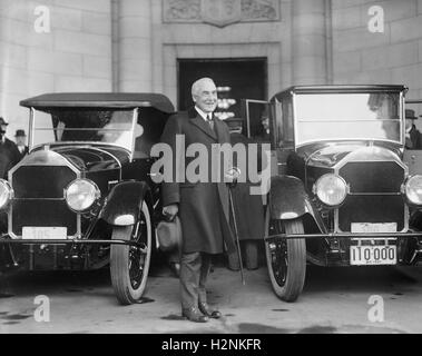 President Warren Harding Inauguration, March 4th, 1921 Stock Photo - Alamy