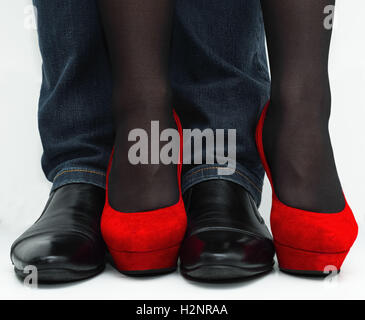Legs of woman on light background Stock Photo - Alamy