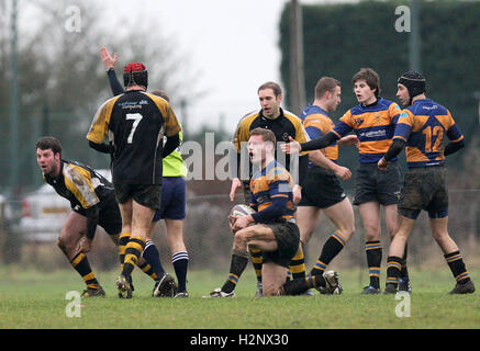 Upminster score their first try - Upminster RFC vs Wanstead RFC ...