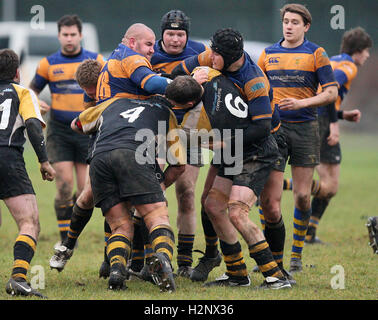 Billericay RFC vs Upminster RFC - London Rugby League at Willowbrook ...