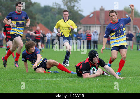 Campion go over for their third try - Old Cooperians RFC vs Campion RFC ...