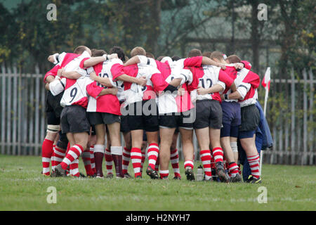 Dagenham RUFC vs Canvey RUFC - Essex Rugby League - 04/12/04 Stock ...