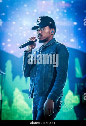 Chance The Rapper performs live on stage as part of the Apple Music ...