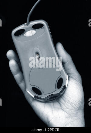 computer mouse with hand Stock Photo - Alamy