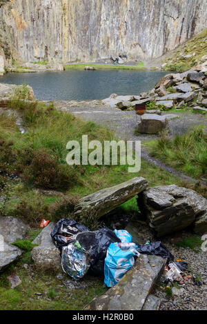 The Blue Lake Fairbourne wales Stock Photo - Alamy