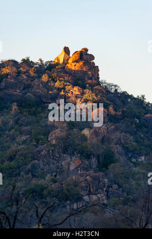 Granite Rock Formations - Matobo National Park, Zimbabwe Stock Photo - Alamy