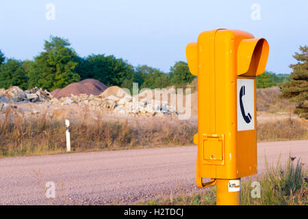 Parking and SOS Traffic Sign Stock Photo - Alamy