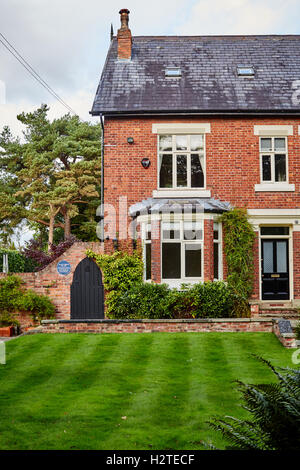 Alan Turing OBE house Wilmslow pioneering English computer Stock Photo ...