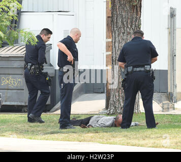 LAPD officers make a felony arrest in Studio City after which the ...