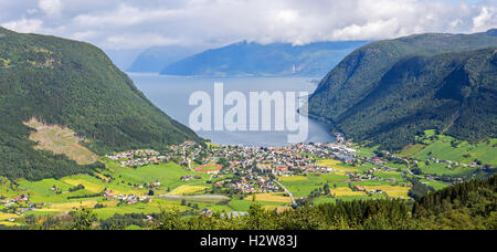 Norway Vik and Sognefjord Stock Photo - Alamy