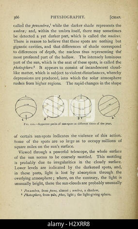 A study in physiography, focusing on the physical features of the Earth ...