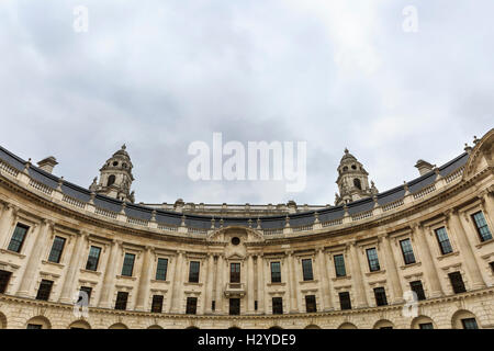 The large circular courtyard in the middle of the HM Treasury building ...