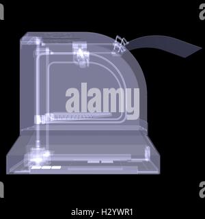 3d printer. X-ray render Stock Photo - Alamy