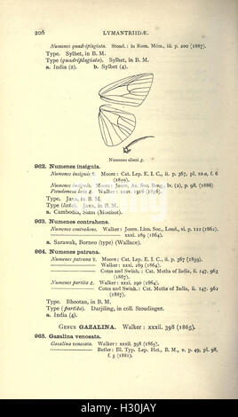 This catalog lists the species of Heterocera (moths) from Eastern and ...