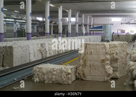 Cotton mill interior Multan Pakistan Stock Photo - Alamy