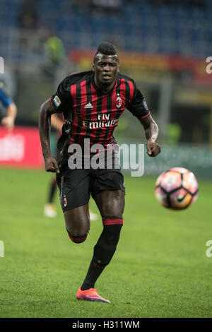 Milan, Italy. 2nd Oct, 2016. Pol Lirola (Sassuolo), OCTOBER 2, 2016 ...