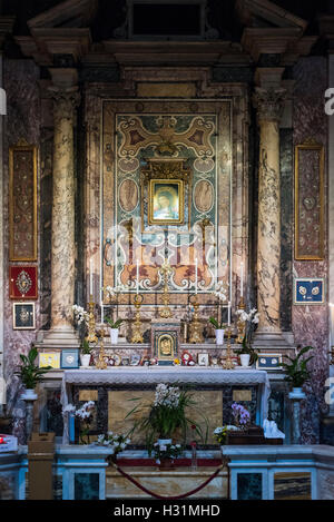 Chigi Chapel in Santa Maria del Popolo, Rome. The dome is by Raphael ...