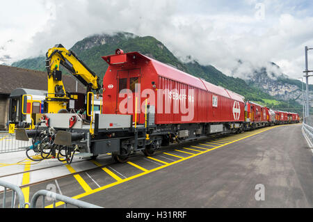 Tank wagon of the firefighting and rescue train LRZ 14, based on a ...