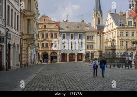 Liberec Old Market town Reichenberg Czech Republic Stock Photo - Alamy