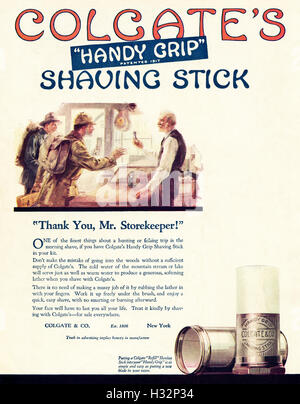 Page of ads. Original 1920s advertisements advertising typical products ...