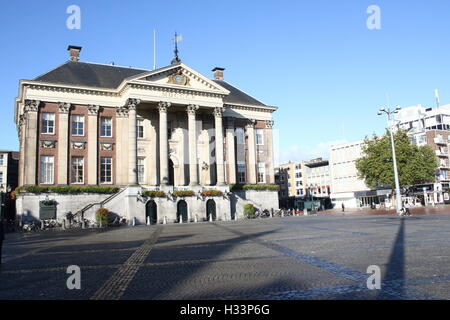 Groningen City Hall, Grote Markt, Groningen, Netherlands Stock Photo ...