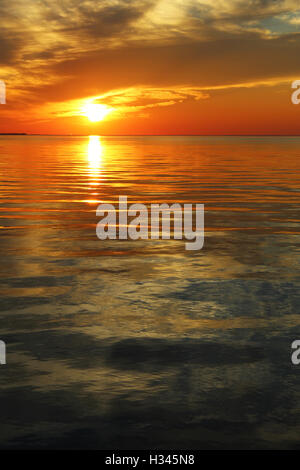 Door County Sunset Stock Photo - Alamy