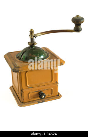 Coffee grinder isolated on white background Stock Photo - Alamy