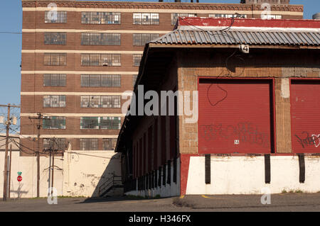 Old warehouse loading dock in Brooklyn New York, USA Stock Photo - Alamy