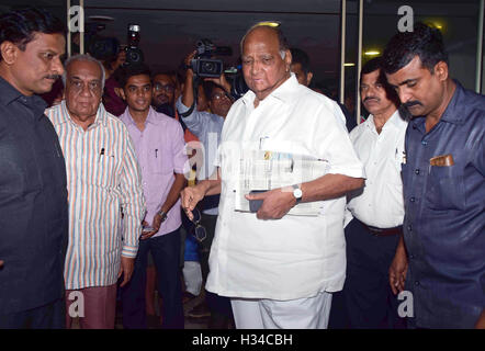 Sharad Pawar president of nationalist congress party and chairman of ...