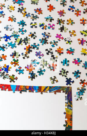 Making Authentic World's Toughest Puzzle Impossible jigsaw puzzle with ...