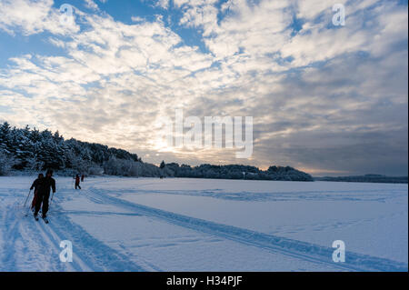 Norway, Stavanger. Winter ice on Stokkavannet Stock Photo - Alamy
