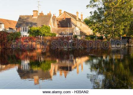 the picturesque village of Fordingbridge in Hampshire Stock Photo ...
