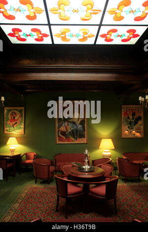 The formerly the Don Juan cabaret nowadays an absinthe bar in Hotel ...
