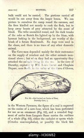 A work detailing early humans and prehistoric times, featuring 12 ...