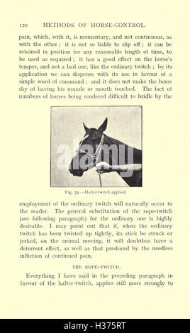 An illustrated guide to horse breaking, covering methods of training ...