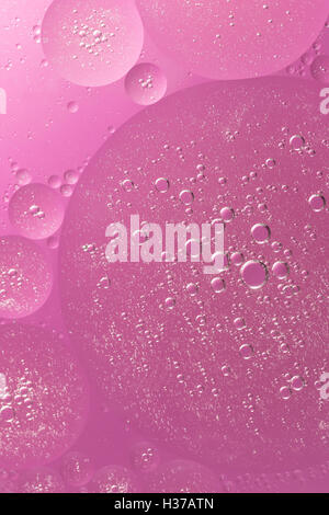 Oil and Water Macro Abstract with Various Colours. All effects done in ...