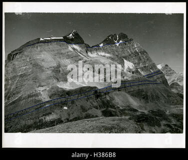 This collection of photographs showcases the geological formations in ...