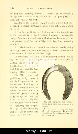 This text discusses scientific horseshoeing techniques for balancing ...