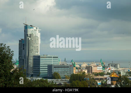 Gdynia and the baltic sea in poland Stock Photo - Alamy