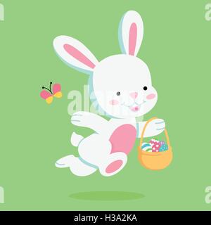 Green Butterfly fun running. Cute cartoon character. Funny insect ...