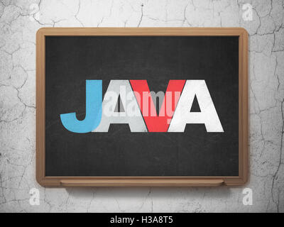 Programming concept: Java on School Board background Stock Photo - Alamy