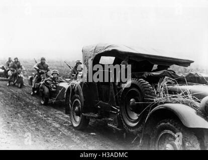 German motorized infantry on the Eastern Front, 1941 Stock Photo - Alamy