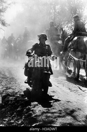 A Wehrmacht Dispatch Rider Stock Photo - Alamy