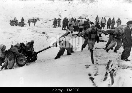German marching column on the Eastern Front, 1941 Stock Photo - Alamy