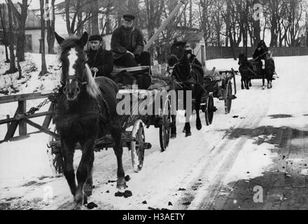 Lithuania Germans in Eydtkau (East Prussia), 1941 Stock Photo - Alamy