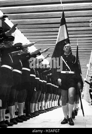 Members of Balilla, an Italian fascist youth movement, parade proudly ...