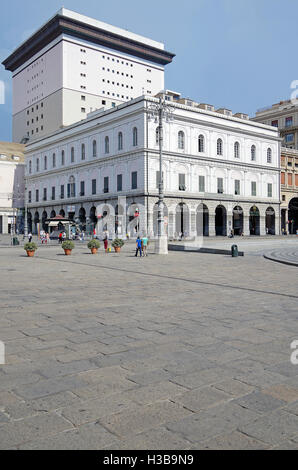 The Opera House of Genoa, the Teatro Carlo Felice in the Piazza de ...