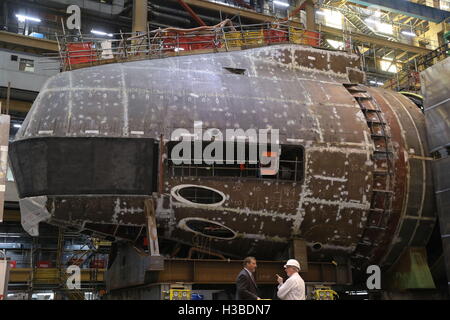 Work continues on HMS Anson is the fifth Astute-class nuclear-powered ...