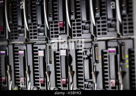 Server room with towers Stock Photo - Alamy