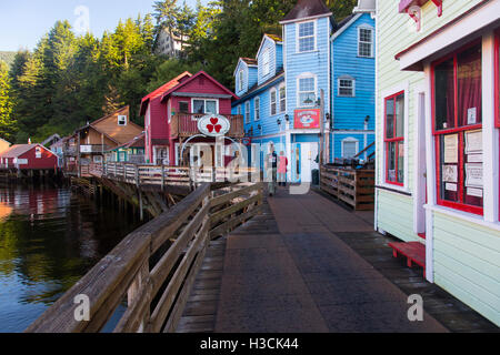 Creek Street Ketchikan SE Alaska Summer Stock Photo: 24983826 - Alamy